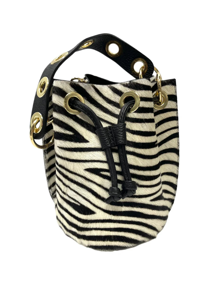 German Fuentes Cowhide Bucket Bag - Tiger – CK Bradley