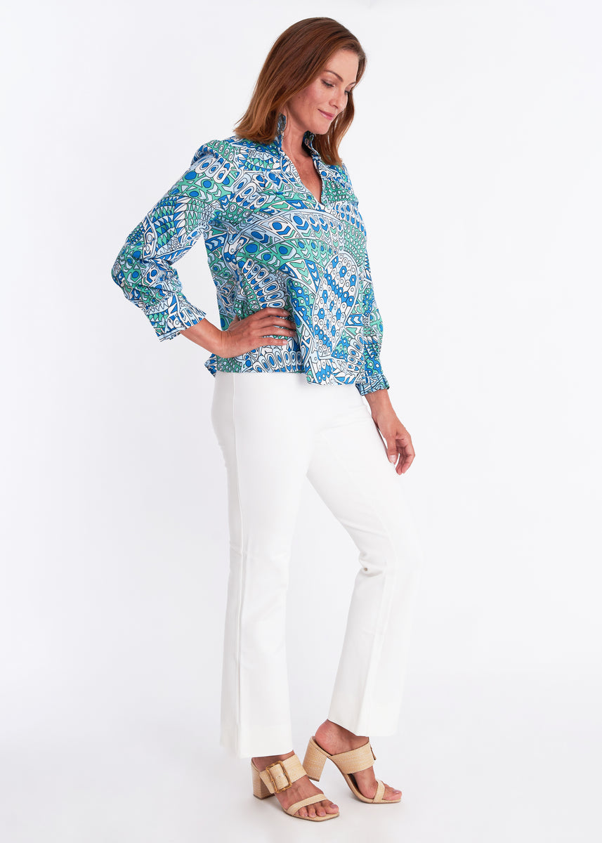 Aspen Blouse - Falcon Tides – CK Bradley