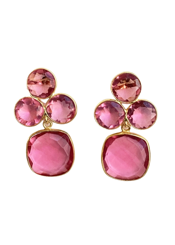 Julie Ryan Design Dabney Hot Pink Earring – CK Bradley